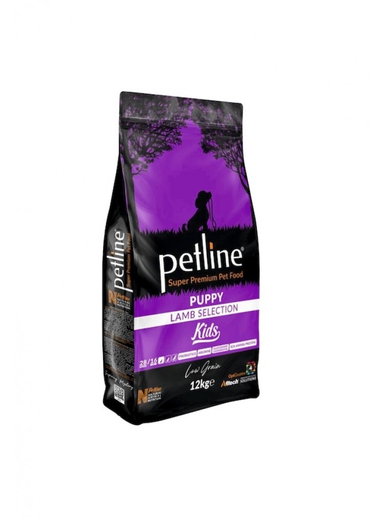 Petline Kids Lamb Selection Kuzu Etli Düşük Tahıllı 12 kg Yavru Köpek Maması